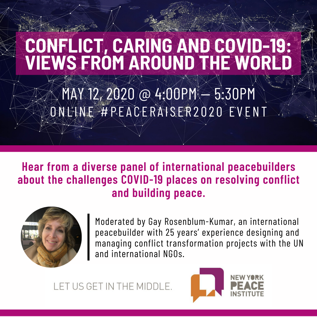 Conflict, Caring and COVID-19: Views from Around the World - New York ...